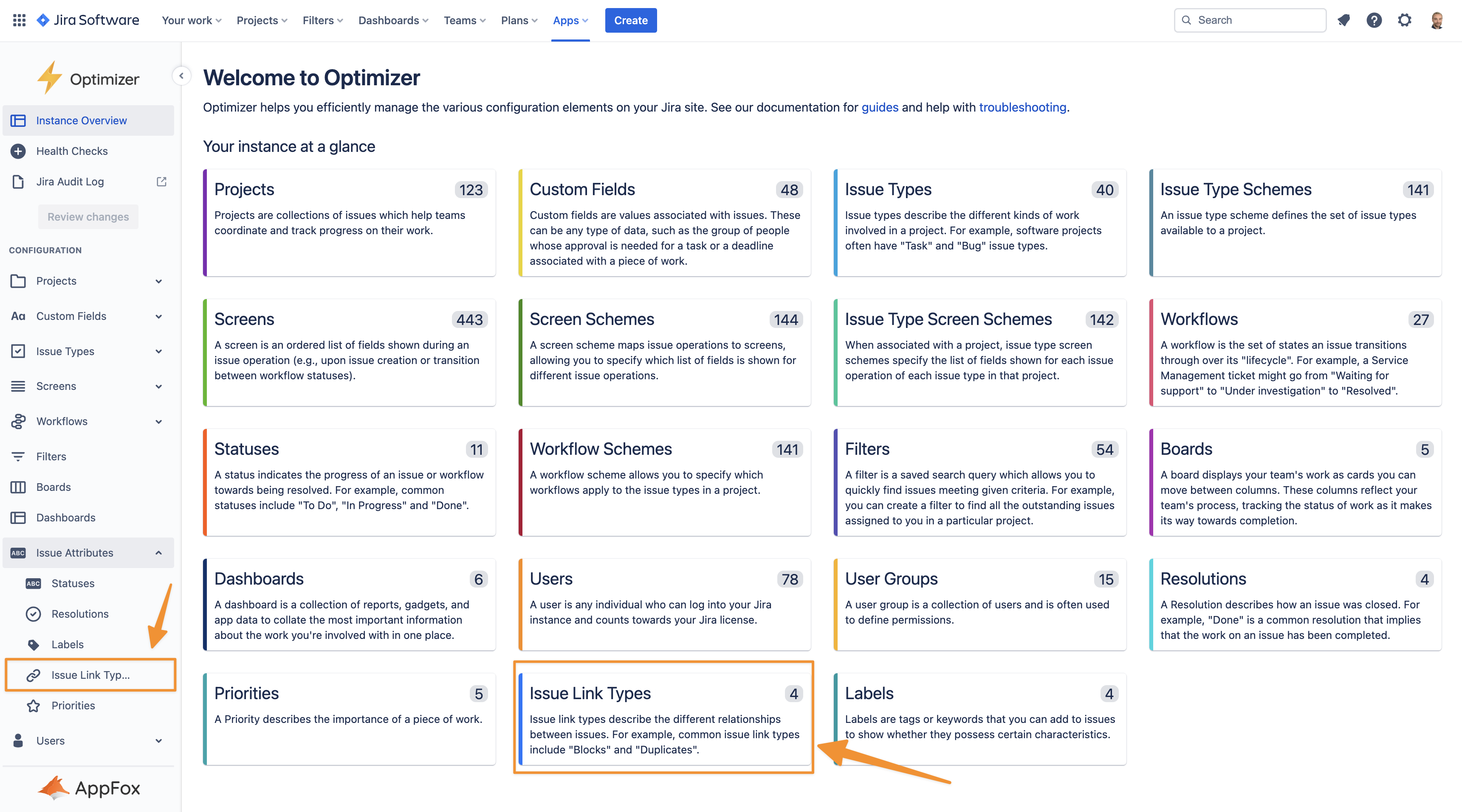 Issue Link Types Issue Link Types